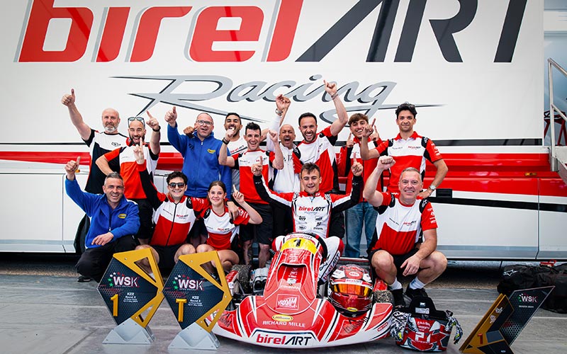 Birel ART | BIREL ART TRIONFA NELLA WSK OPEN SERIES CON BERTUCA